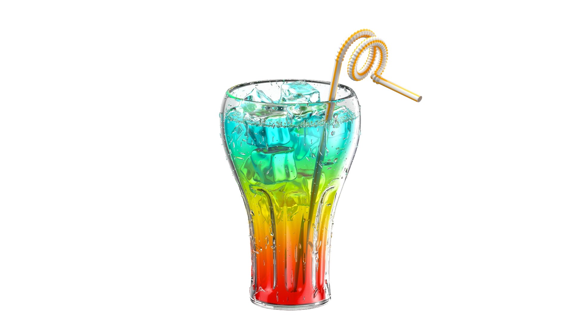 Cocktail Juice Tropical 3D Model - TurboSquid 1973437