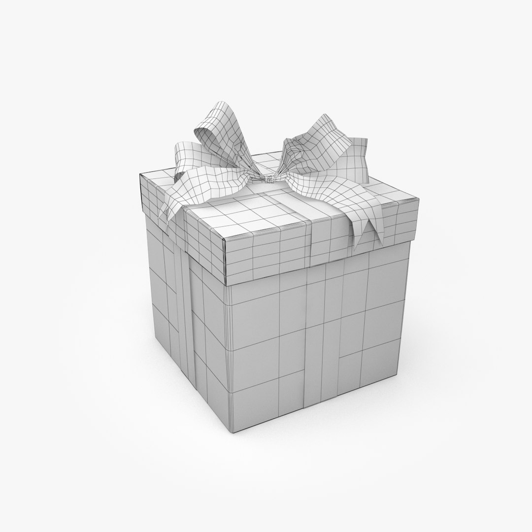 Christmas Present 2 3d Model