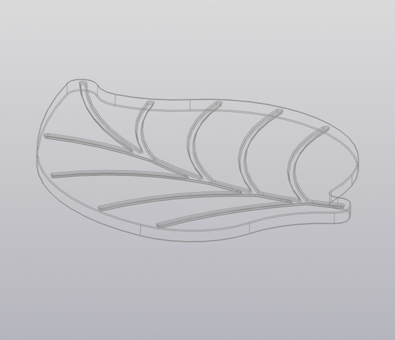3D Cup coaster Leaf - TurboSquid 1965398