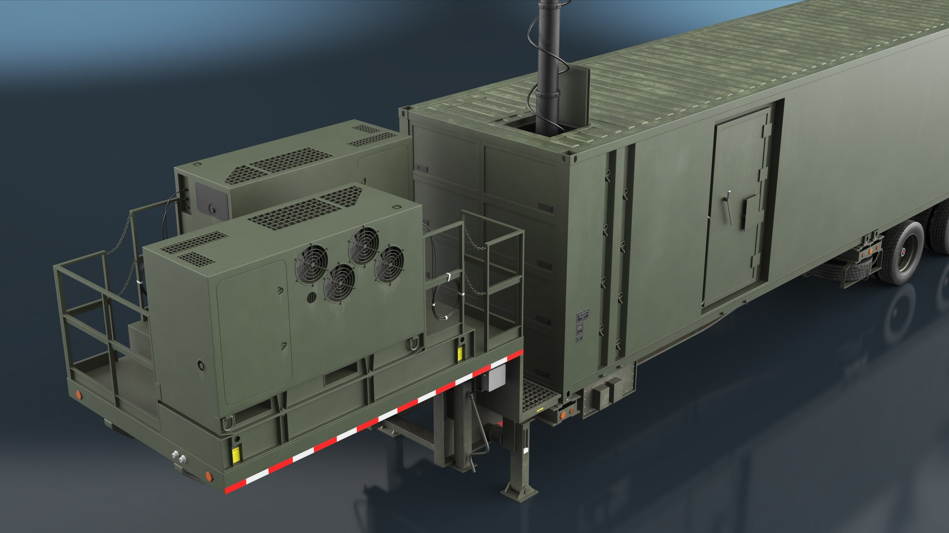 Typhon Battery Operation Center With Antennas Up 3D Model - TurboSquid ...