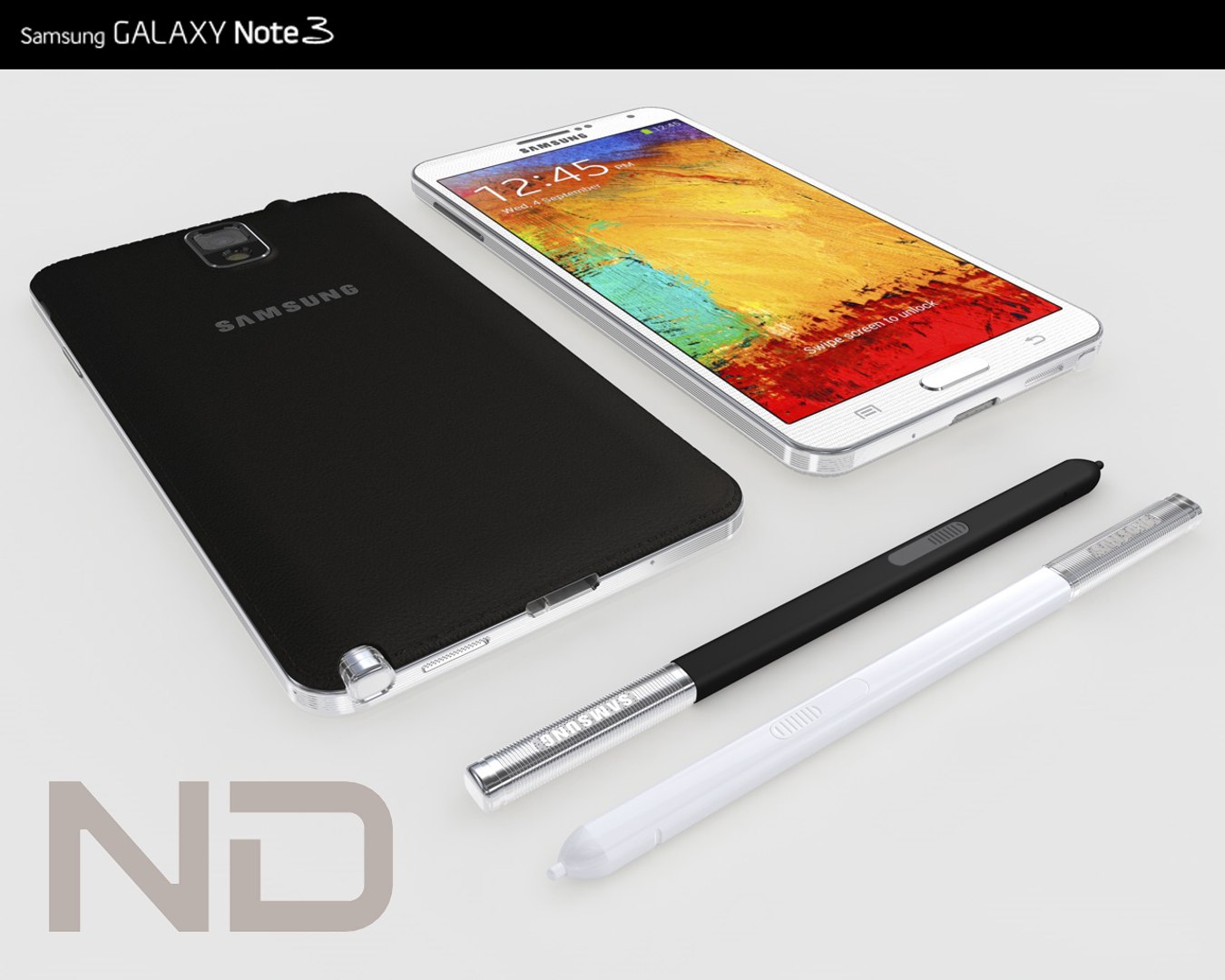 3ds Max Samsung Galaxy Note