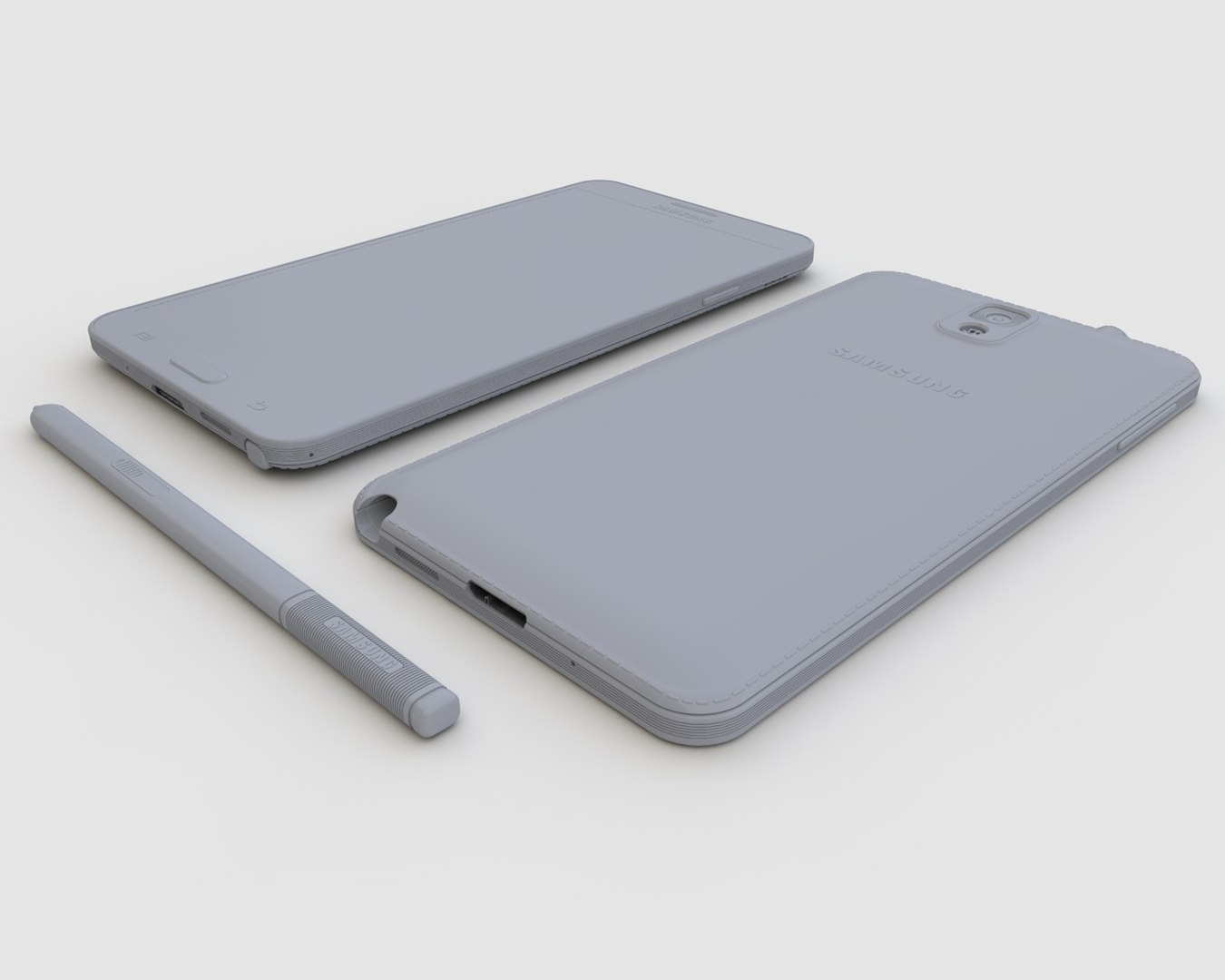 3ds Max Samsung Galaxy Note