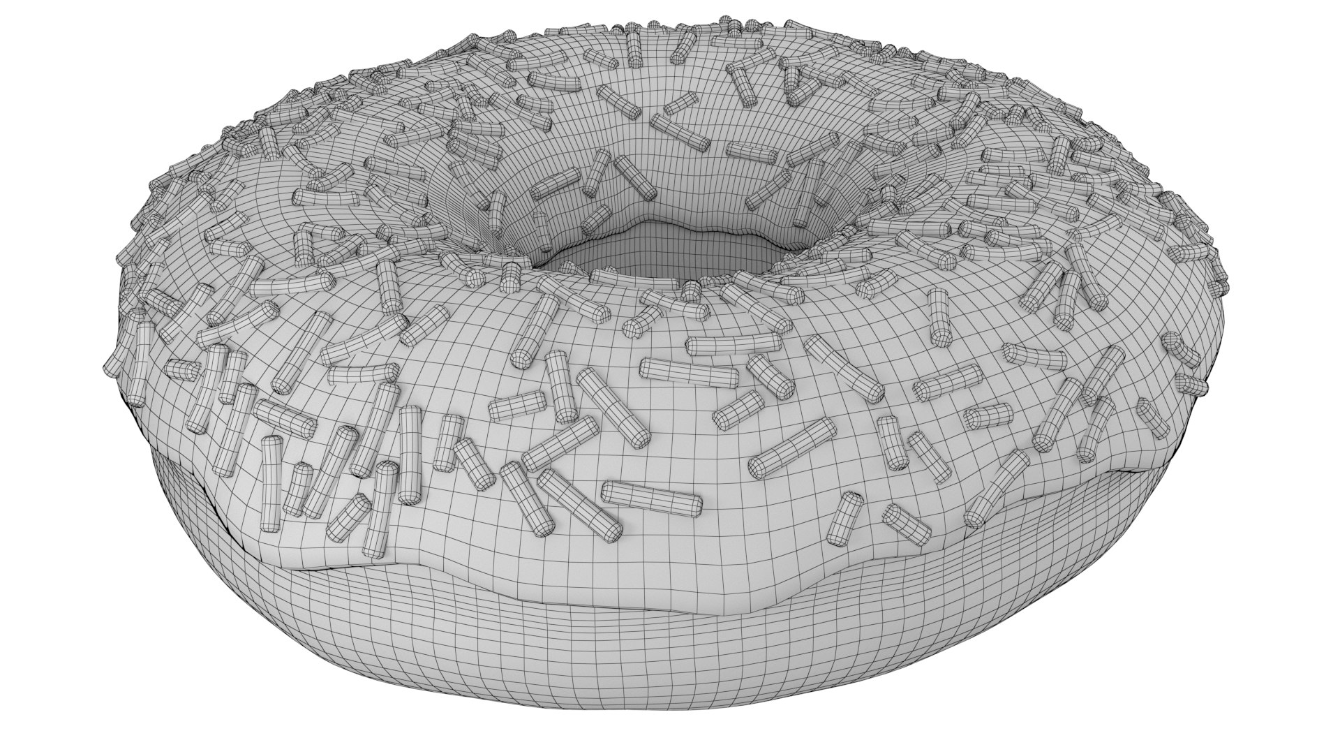 Donut 02 model - TurboSquid 1745491
