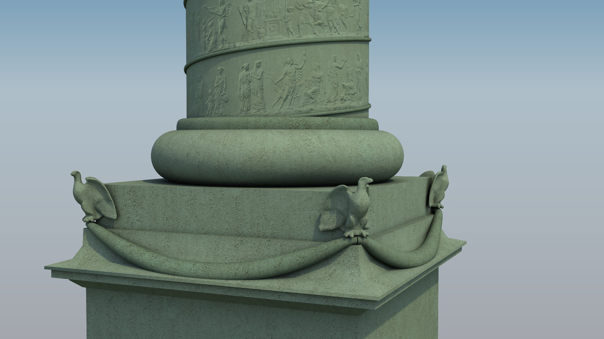 3D Vendome Column - TurboSquid 1812836