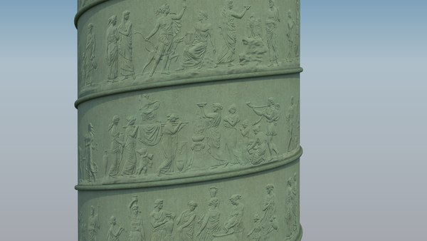 3D Vendome Column - TurboSquid 1812836
