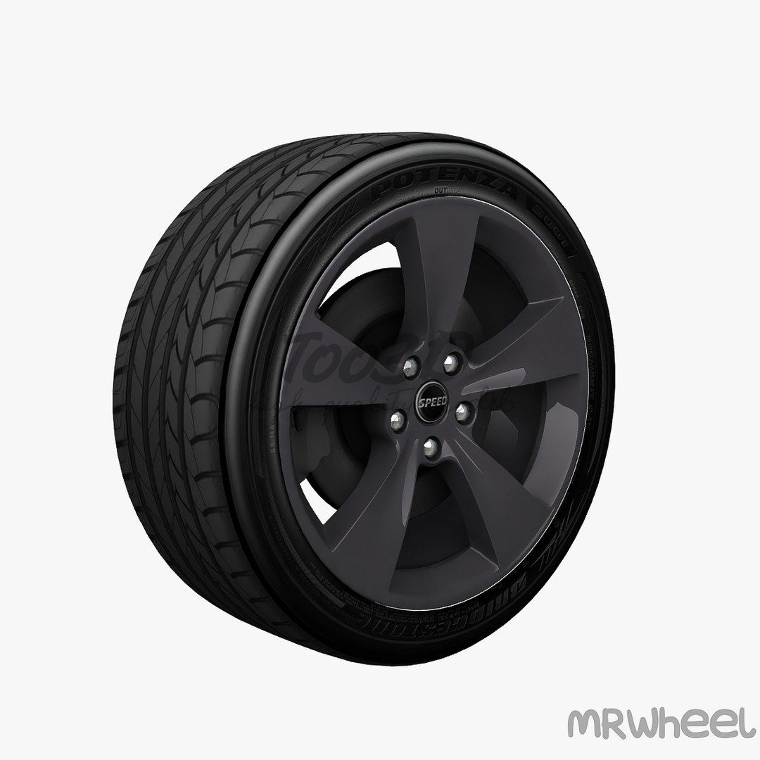 3d wheel mrwheel model