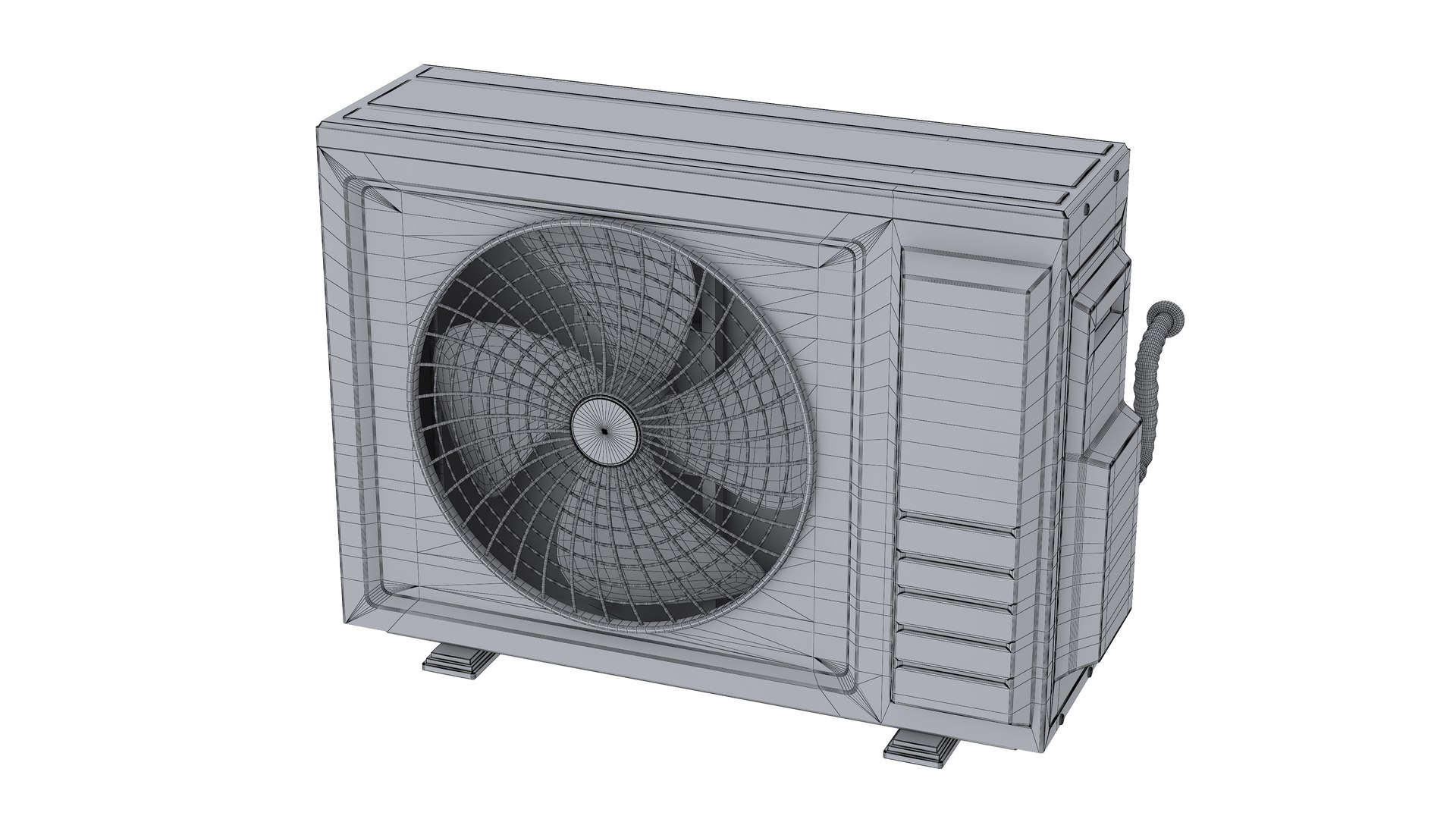 3D Model Air Conditioner Generic - TurboSquid 2411657