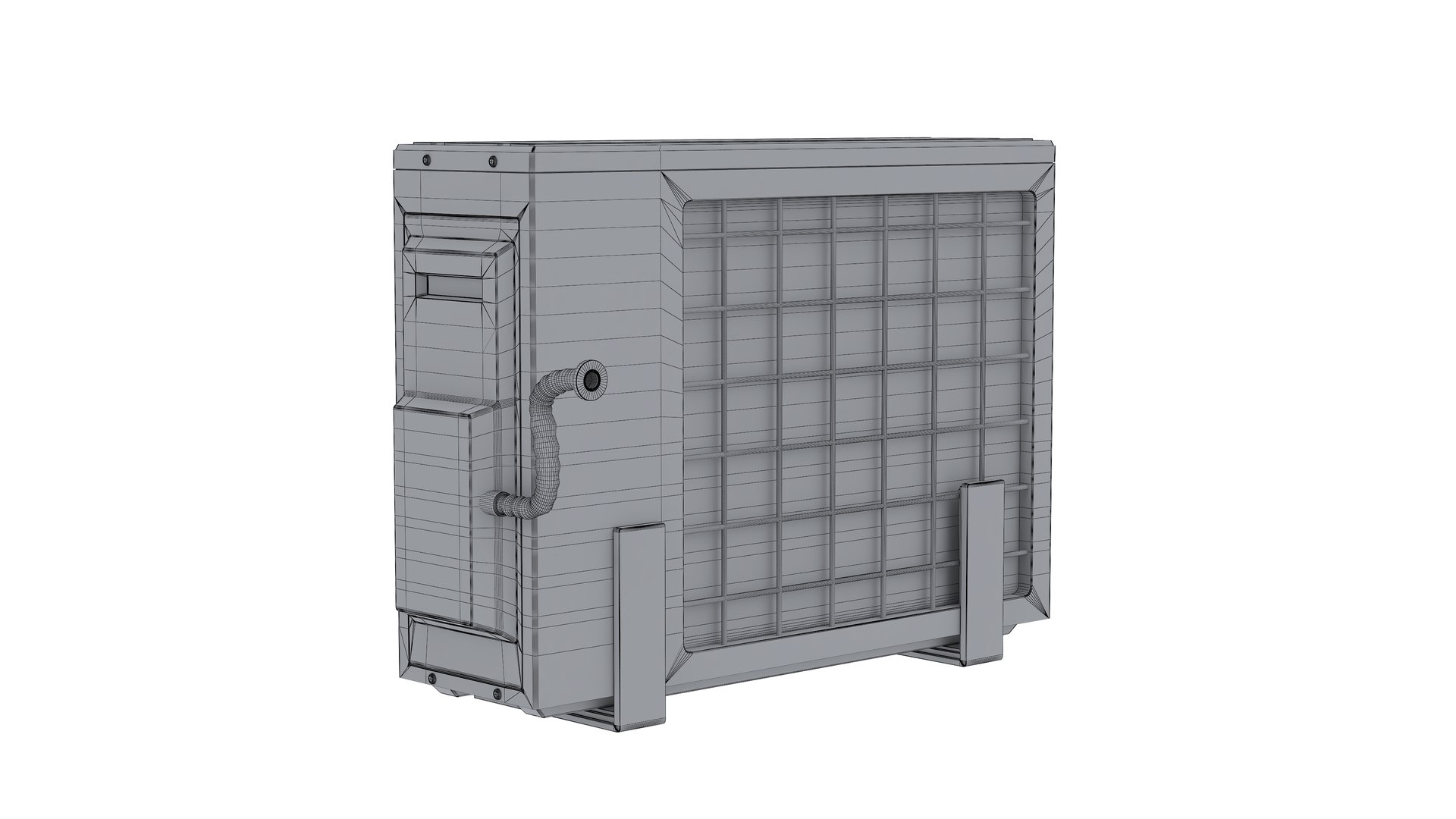 3D Model Air Conditioner Generic - TurboSquid 2411657