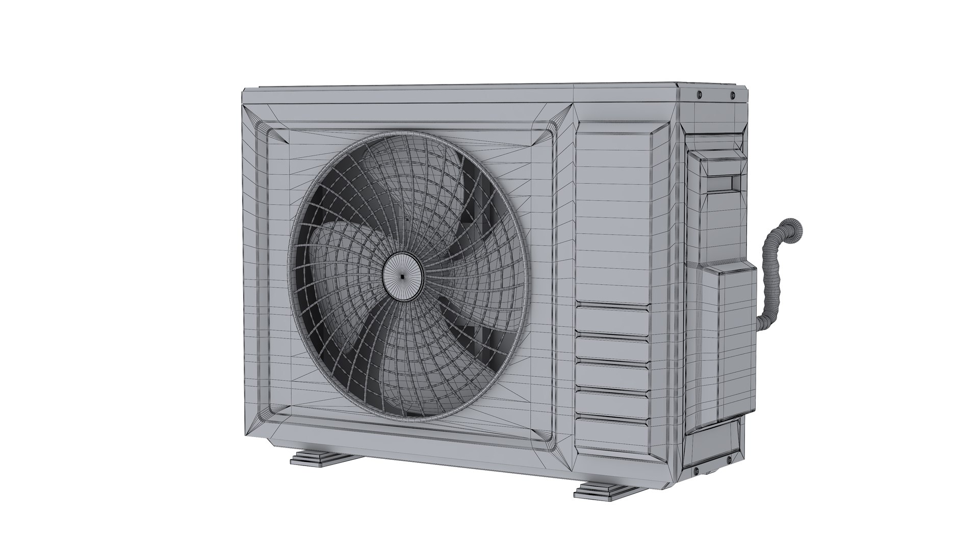 3D Model Air Conditioner Generic - TurboSquid 2411657