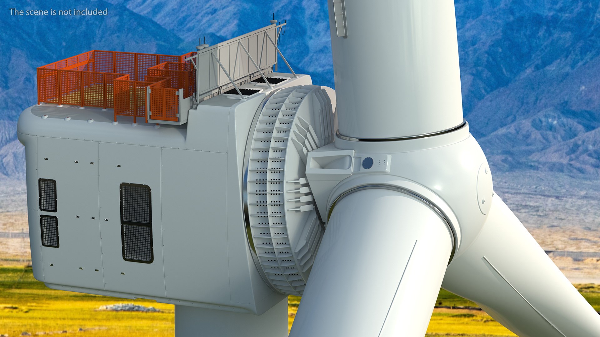 3D Massive Offshore Wind Turbine Base Frame - TurboSquid 1794496