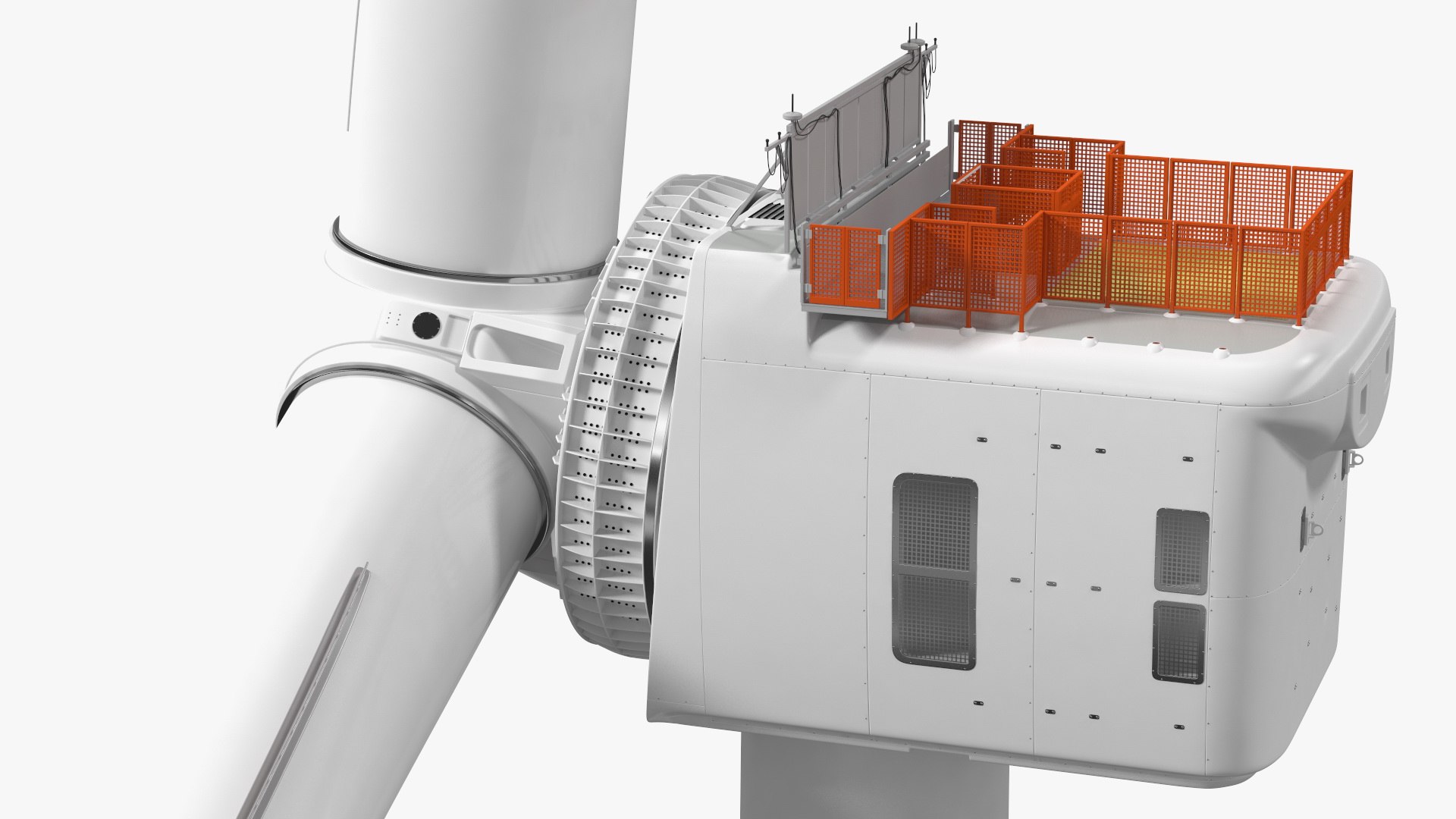 3D Massive Offshore Wind Turbine Base Frame - TurboSquid 1794496