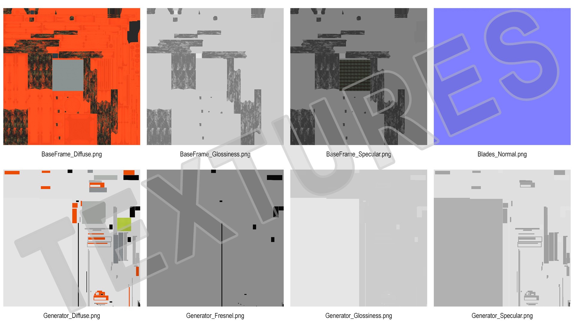 3D Massive Offshore Wind Turbine Base Frame - TurboSquid 1794496