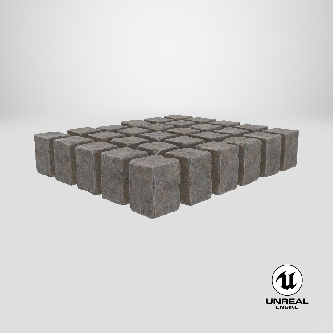 Rock Blocks 3D Model - TurboSquid 2006560