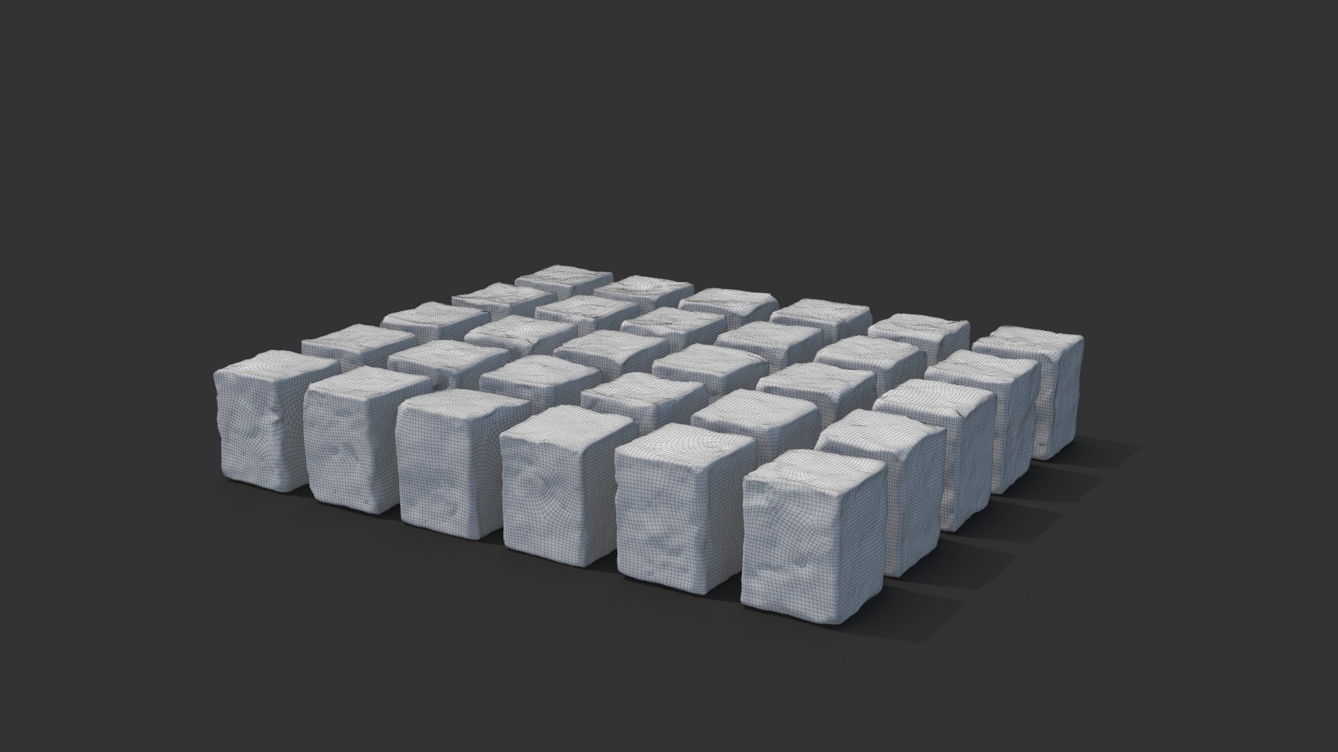 Rock Blocks 3D Model - TurboSquid 2006560