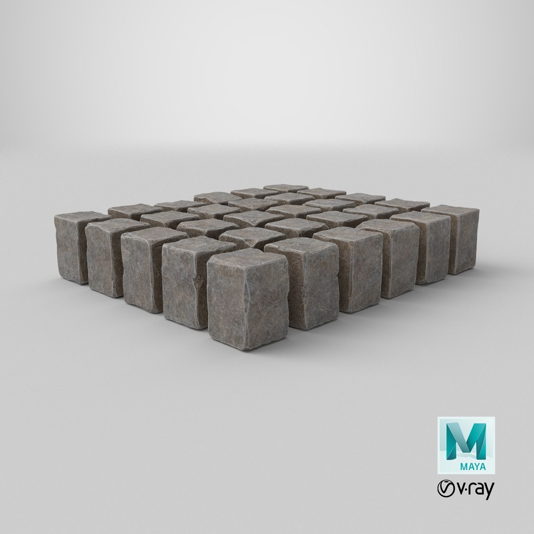 Rock Blocks 3D Model - TurboSquid 2006560