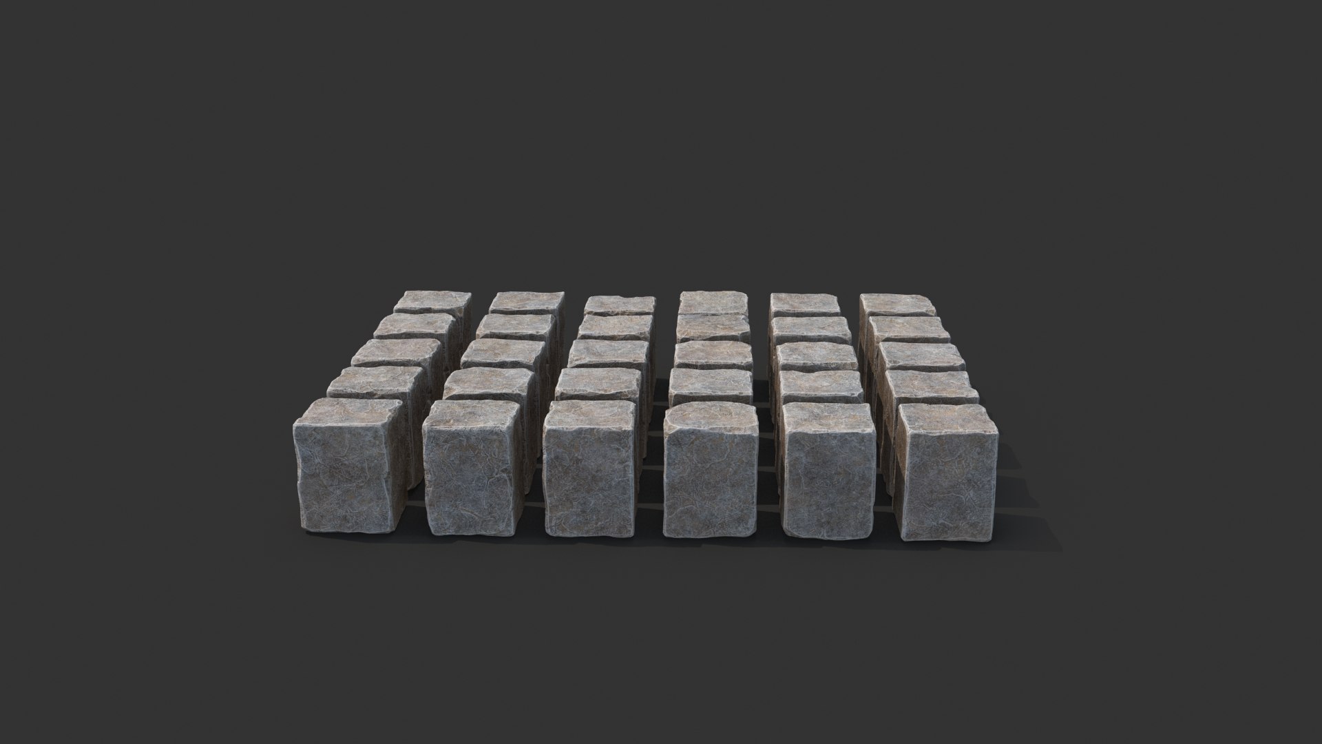 Rock Blocks 3D model - TurboSquid 2006560