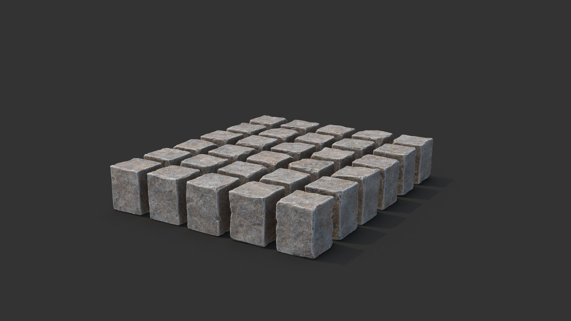 Rock Blocks 3D model - TurboSquid 2006560