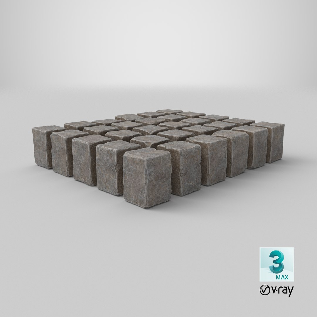 Rock Blocks 3D Model - TurboSquid 2006560