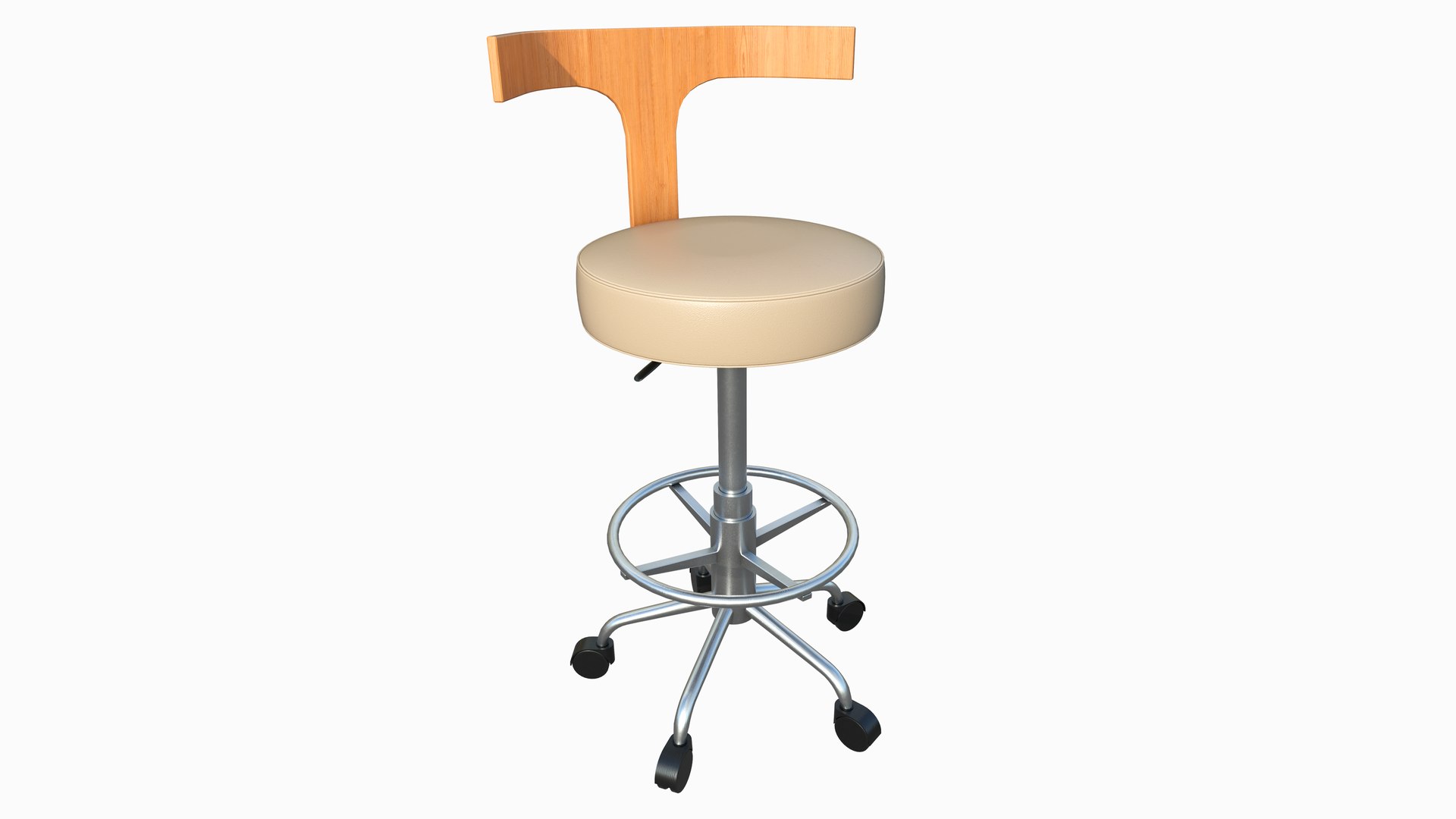 Stool 43 With PBR 4K 8K 3D - TurboSquid 2040071