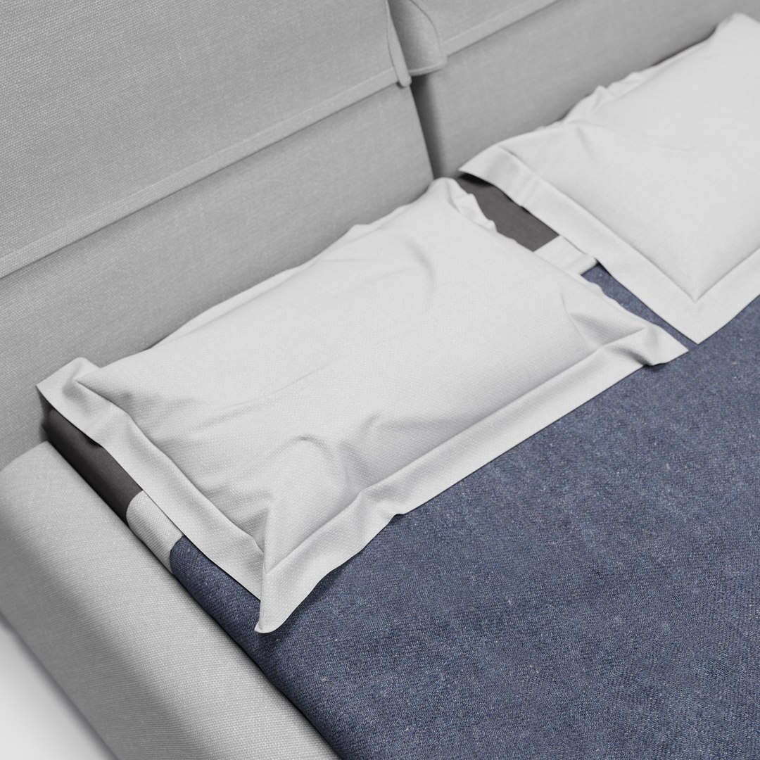 3d Model Moroso Highland Bed