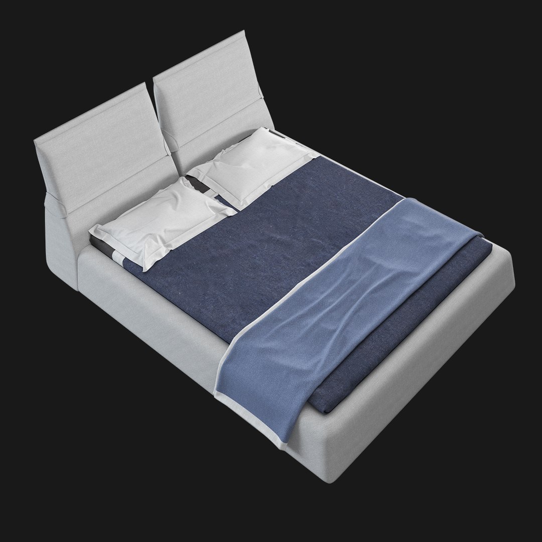 3d Model Moroso Highland Bed