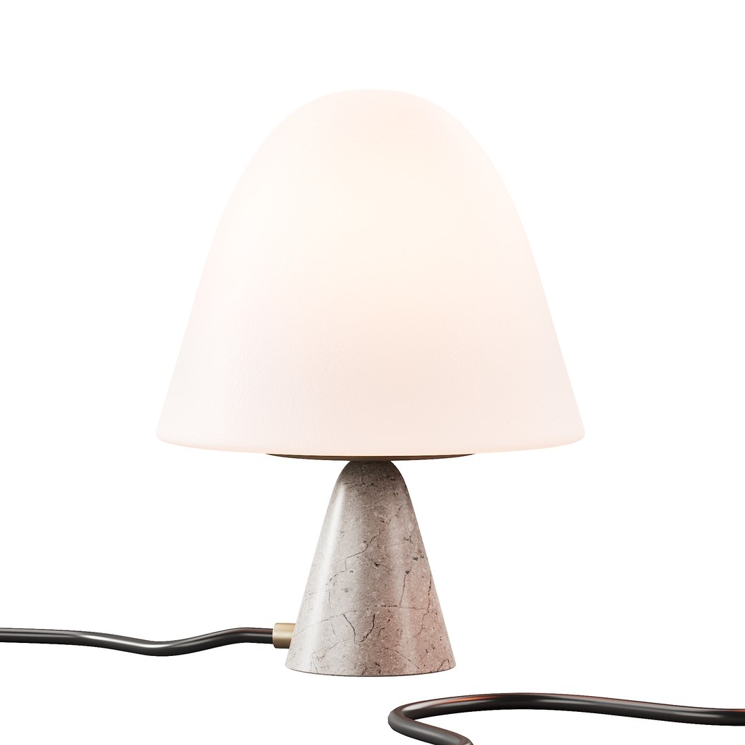 3D 385 Fredericia Fellow and Meadow table lamps model - TurboSquid 2136421