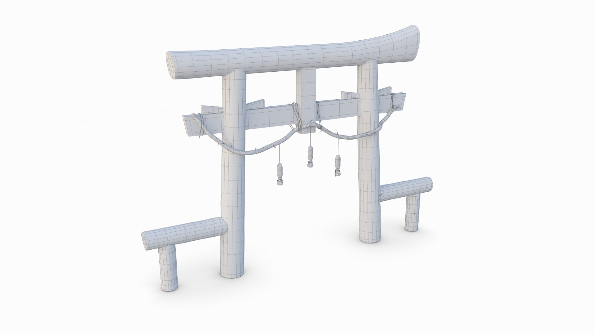 Gate Torii 3D Model - TurboSquid 1654948