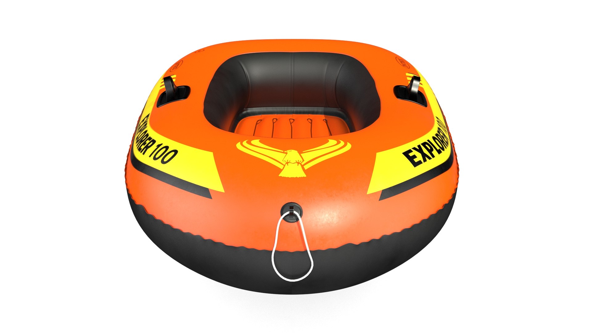 Inflatable Boat Model - TurboSquid 1596297