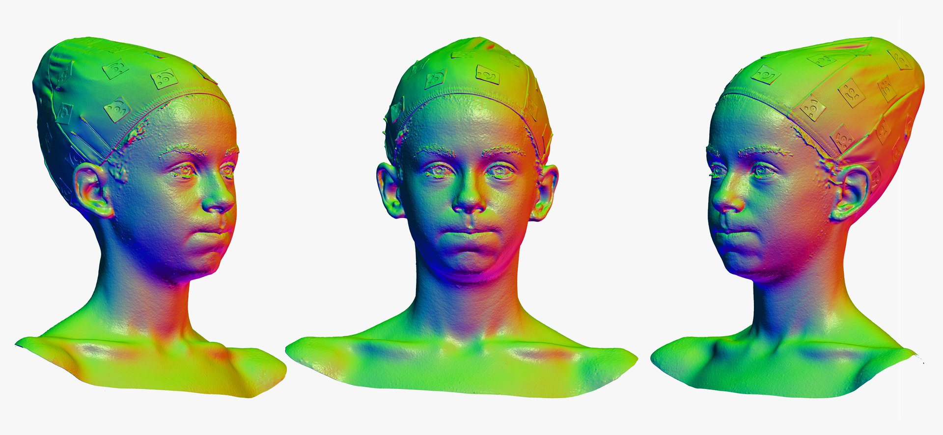 Rhea Human Head Cheek 3D Model - TurboSquid 1650930