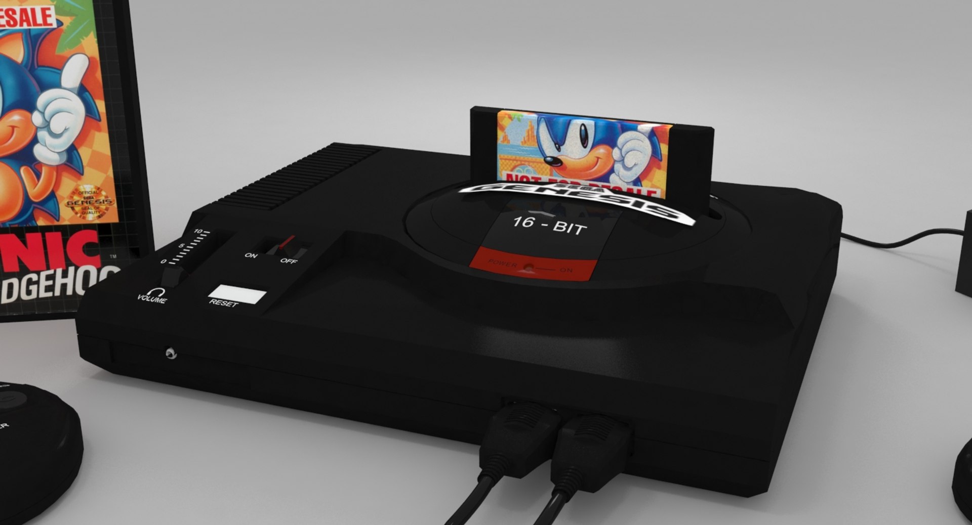 Sega Genesis 3D Model - TurboSquid 1362721