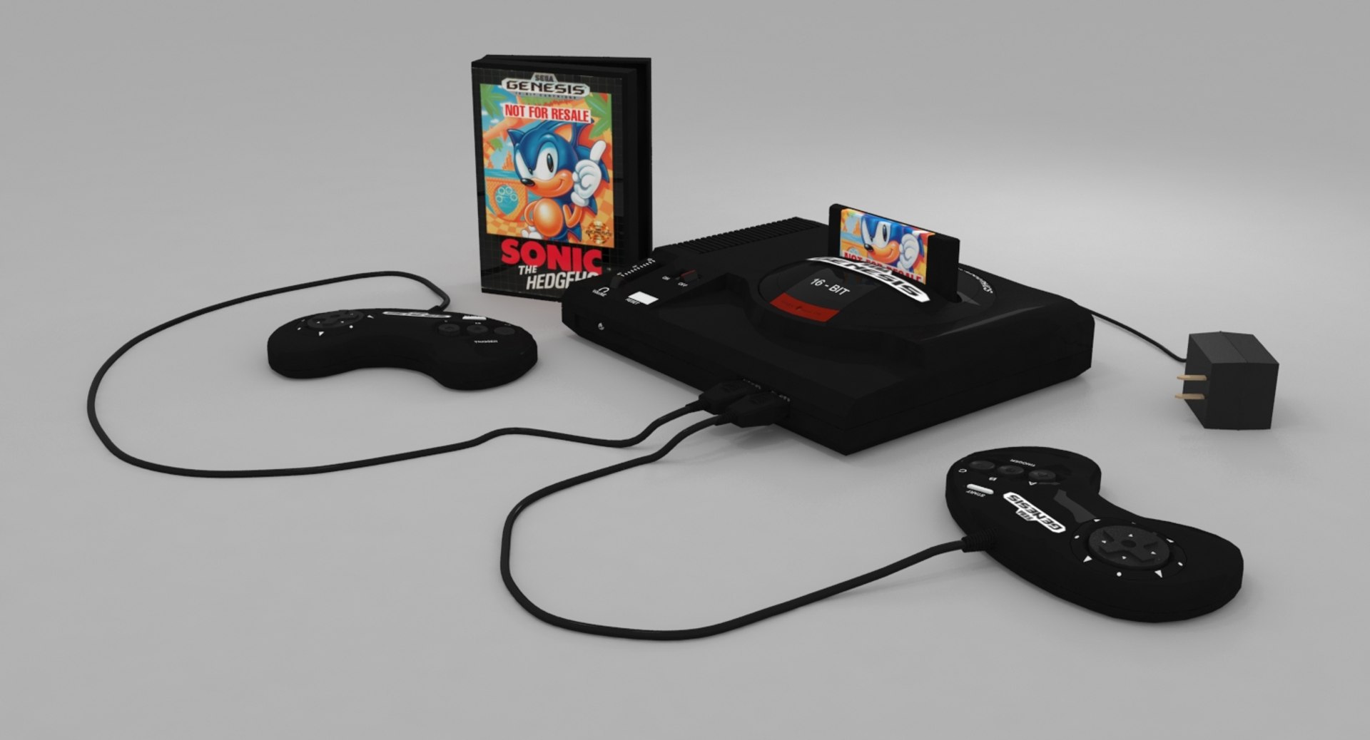 Sega Genesis 3D Model - TurboSquid 1362721
