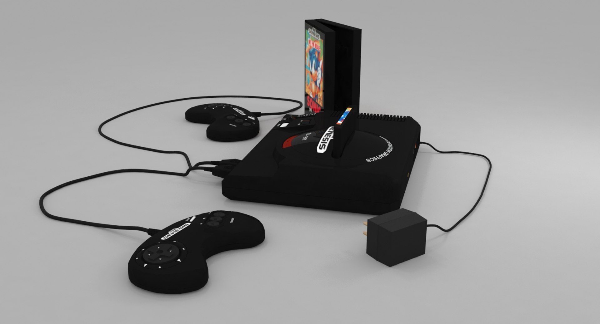Sega Genesis 3D Model - TurboSquid 1362721