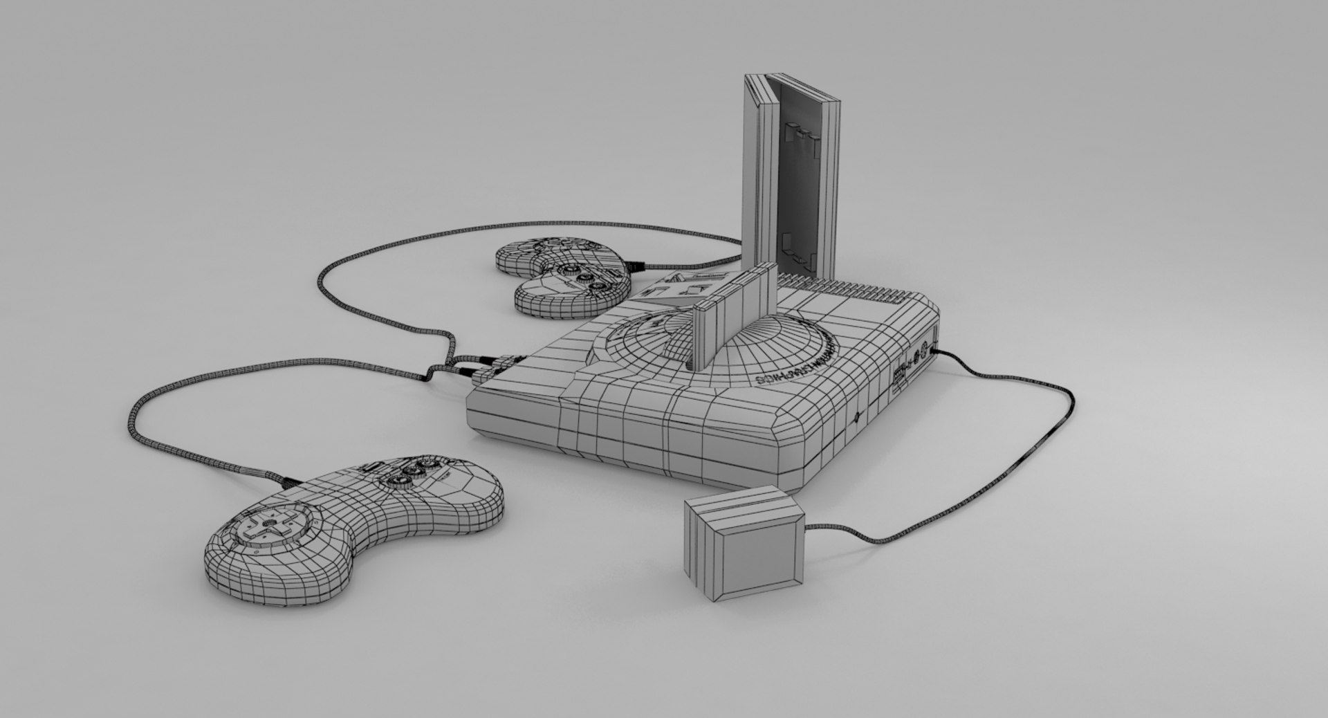 Sega Genesis 3D Model - TurboSquid 1362721