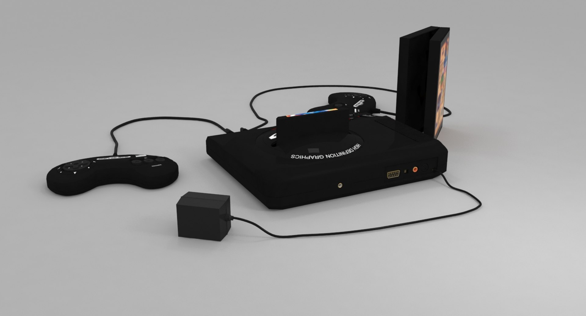 Sega Genesis 3D Model - TurboSquid 1362721