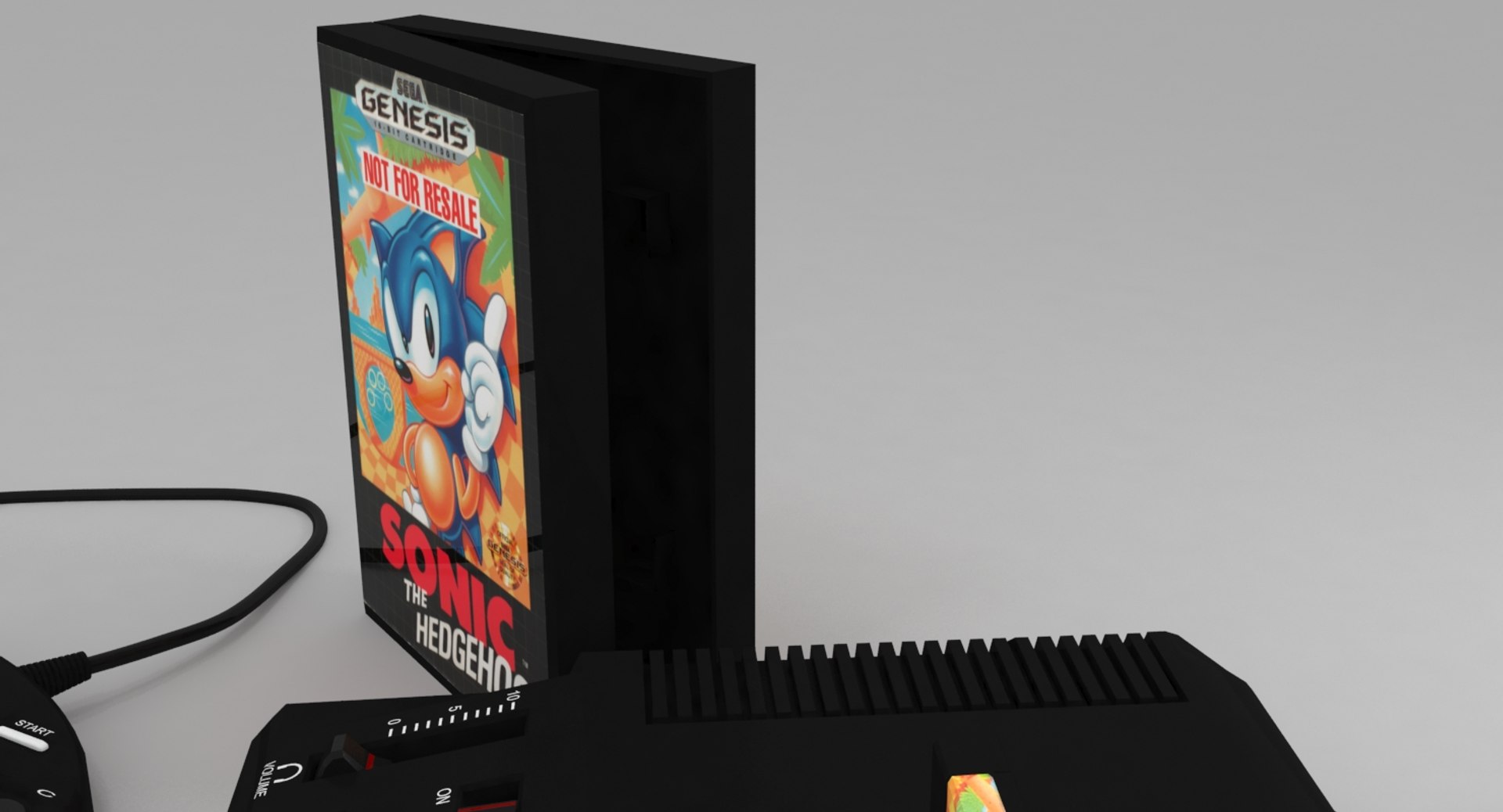 Sega Genesis 3D Model - TurboSquid 1362721