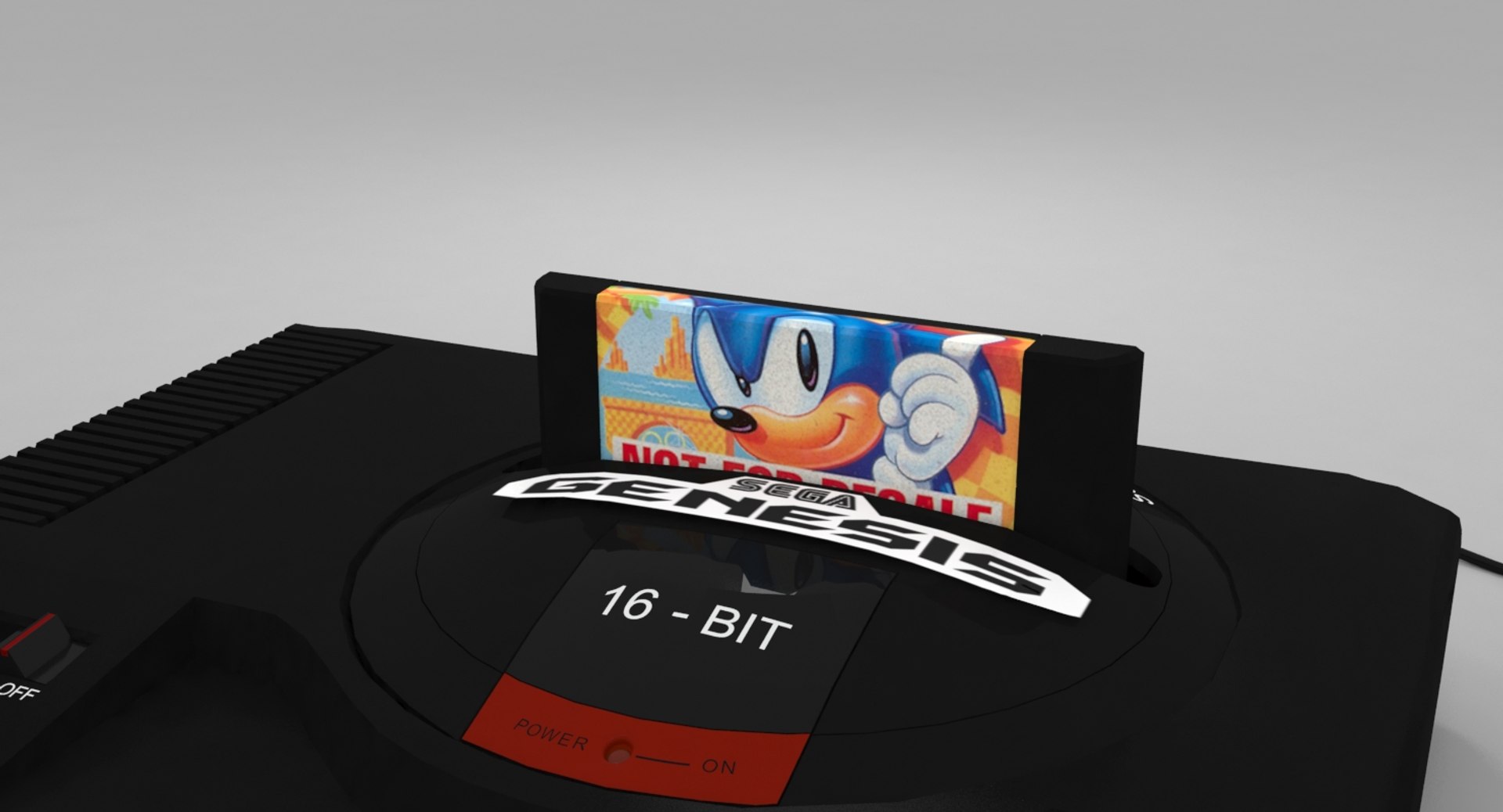 Sega Genesis 3D Model - TurboSquid 1362721