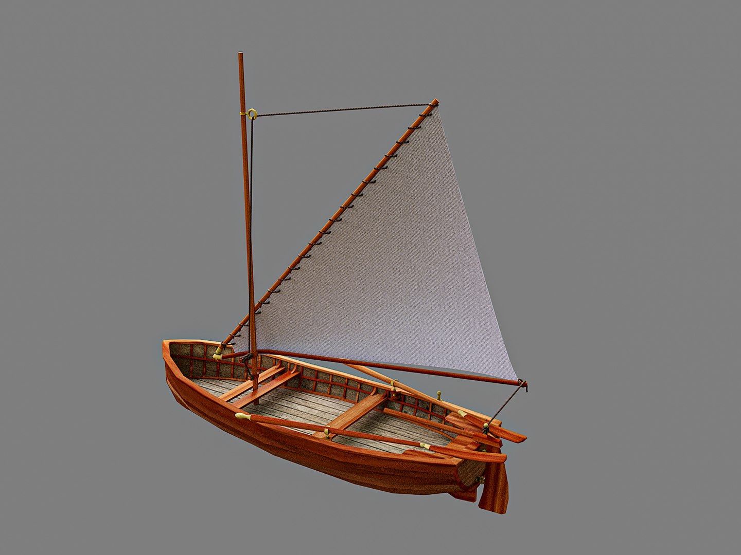 Sailing Boat 3D Model - TurboSquid 2469364