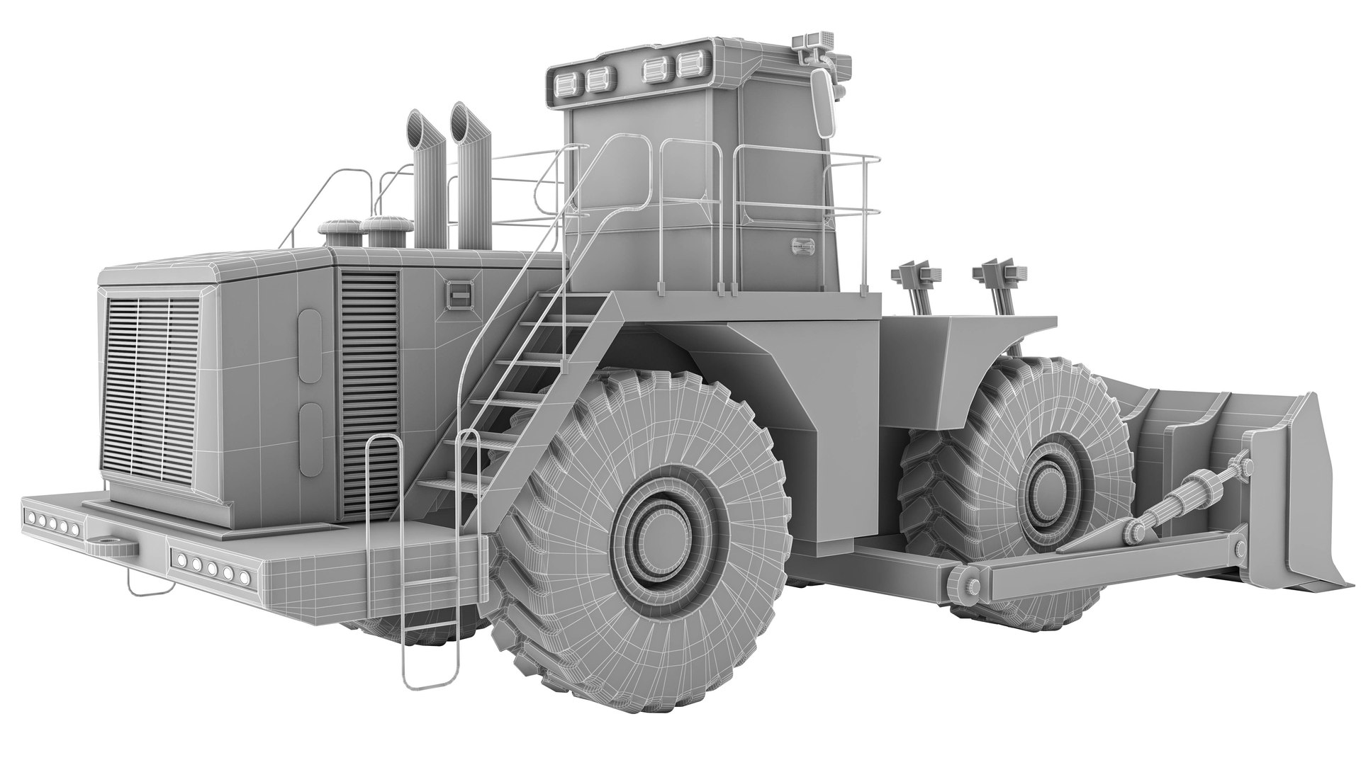 Wheel Loader 3D Model - TurboSquid 2222043