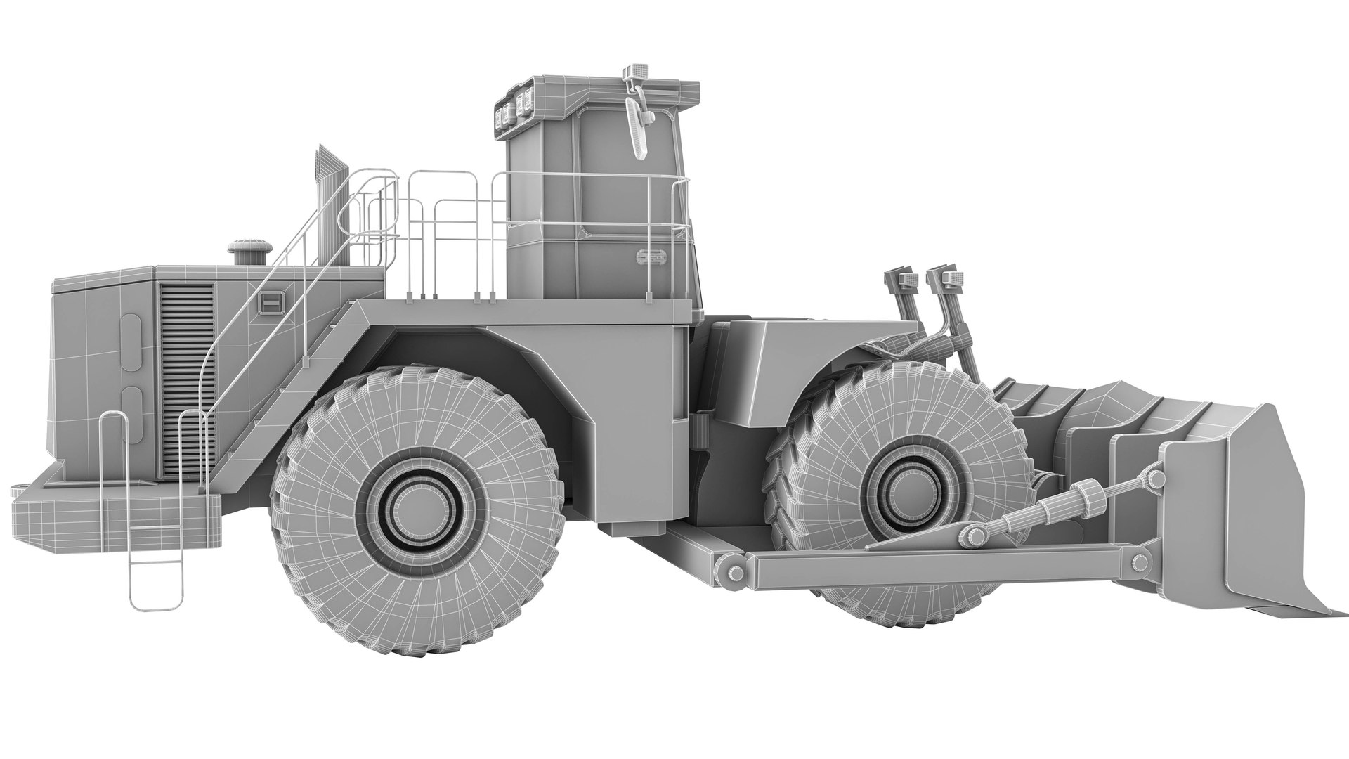 Wheel Loader 3D Model - TurboSquid 2222043