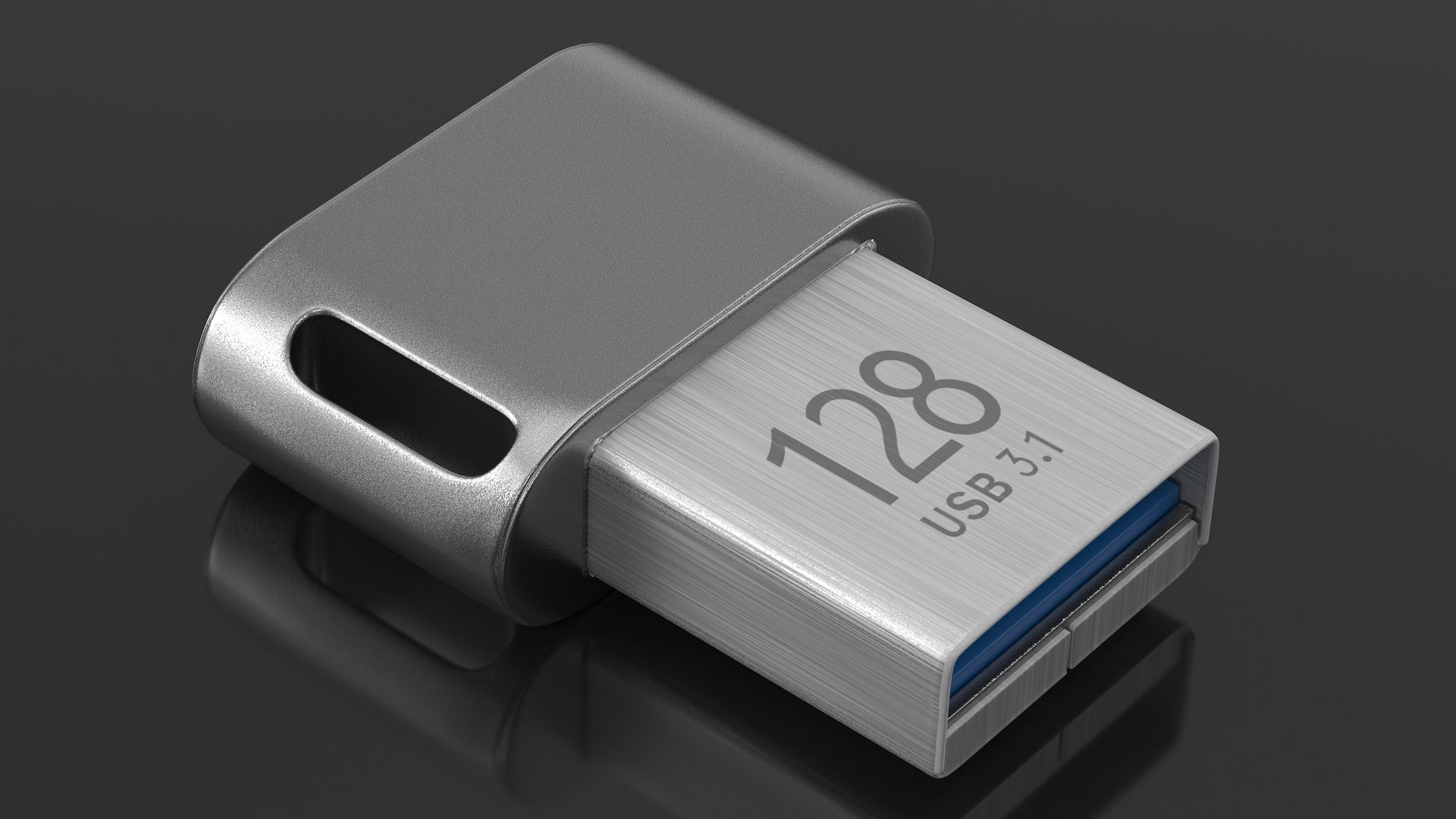Mini Flash Drive 128Gb 3D - TurboSquid 1980593
