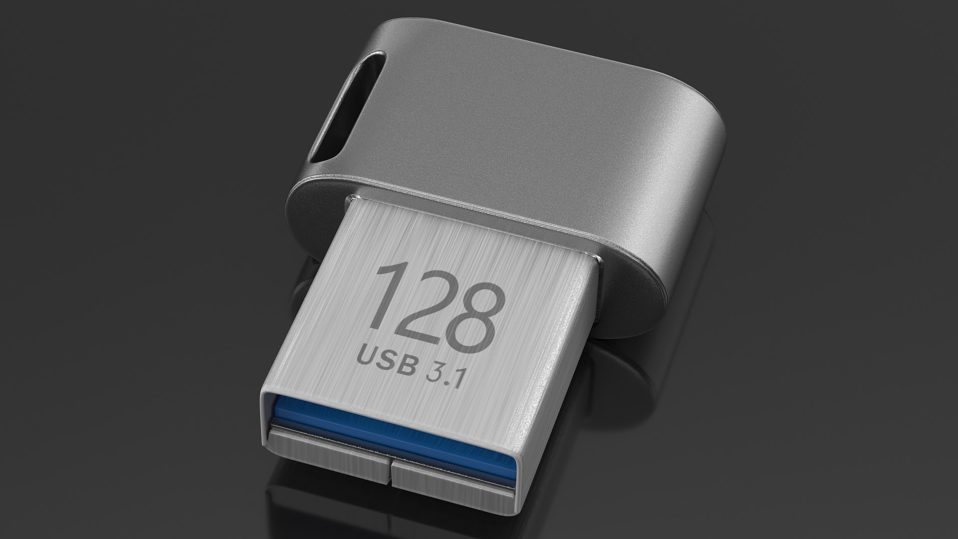 Mini Flash Drive 128Gb 3D - TurboSquid 1980593