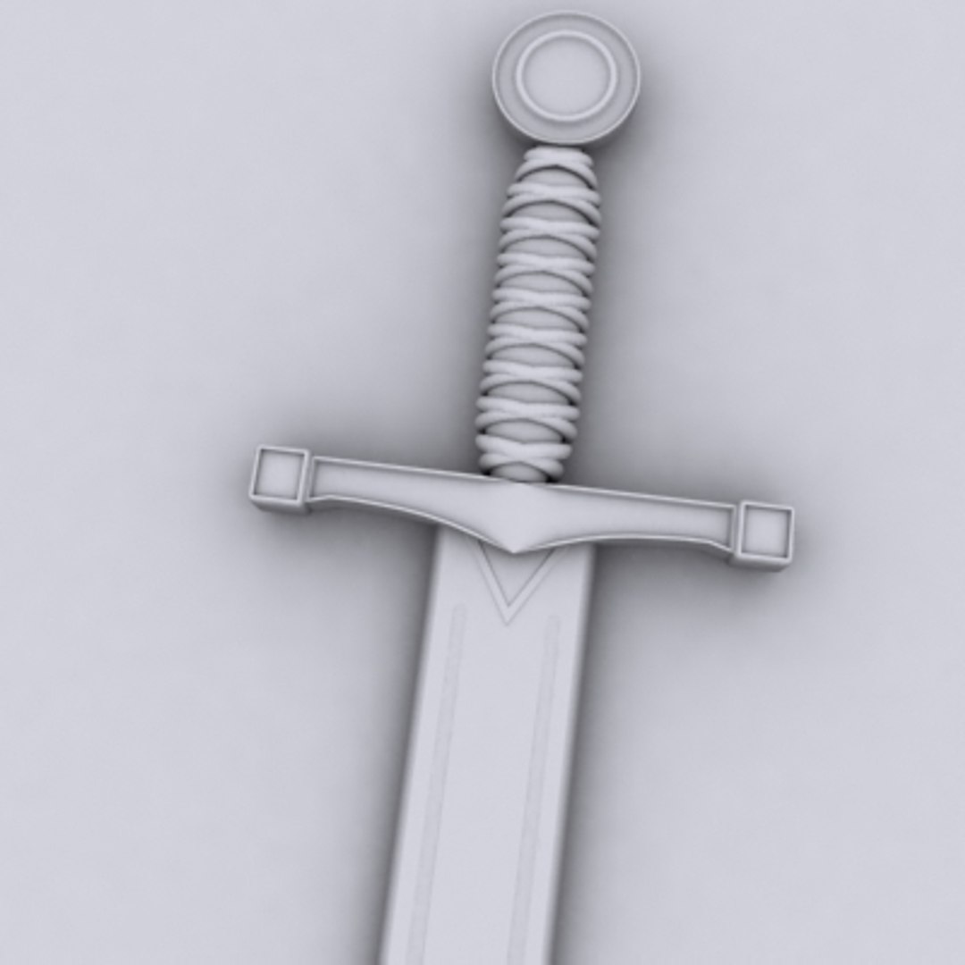 Excalibur Sword 3d Model