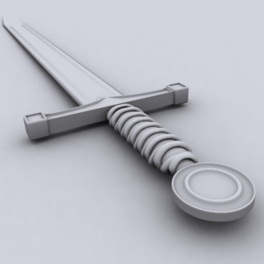 Excalibur Sword 3d Model