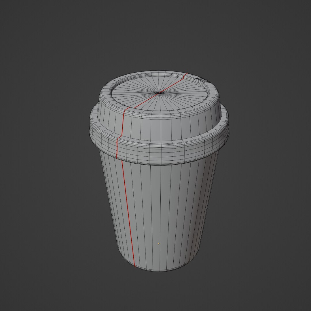Plastic Coffee Cup 02 3D Model - TurboSquid 2283927