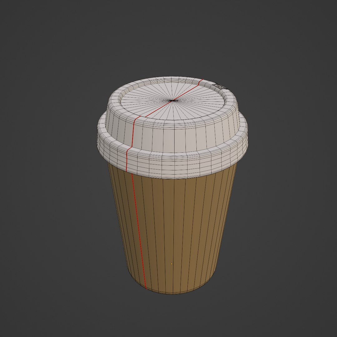 Plastic Coffee Cup 02 3D Model - TurboSquid 2283927