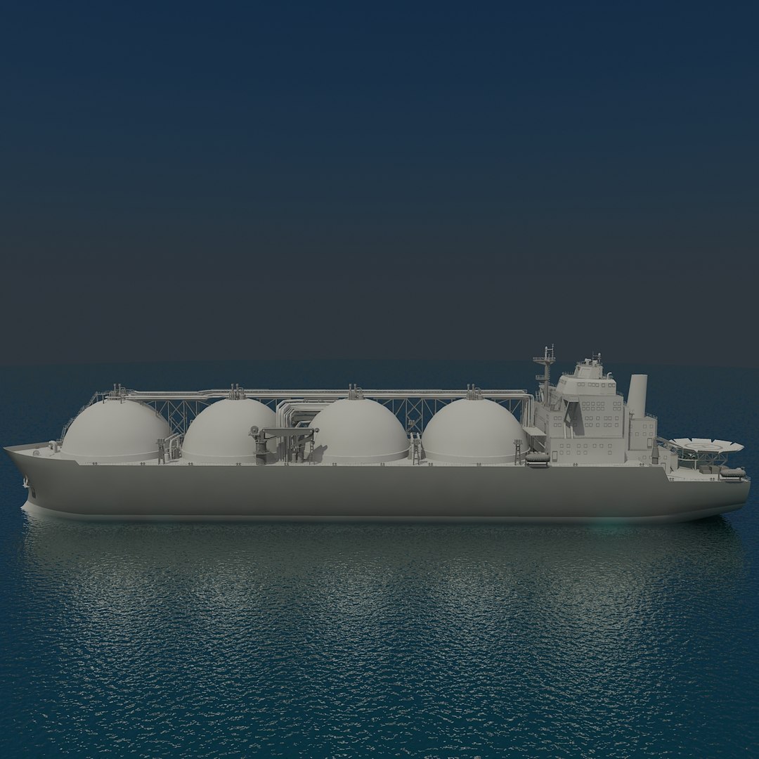 3ds Max Lng Tanker