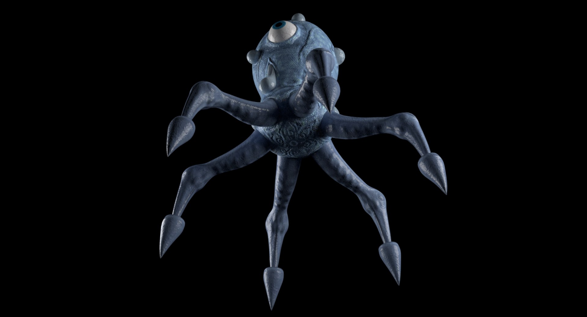 3D Model Squid Monster - TurboSquid 1311279