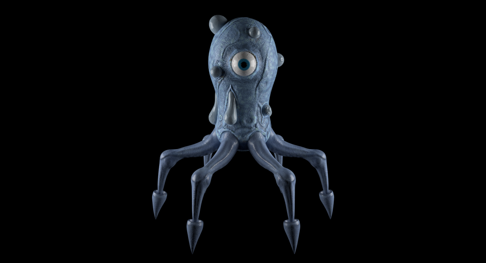 3D Model Squid Monster - TurboSquid 1311279