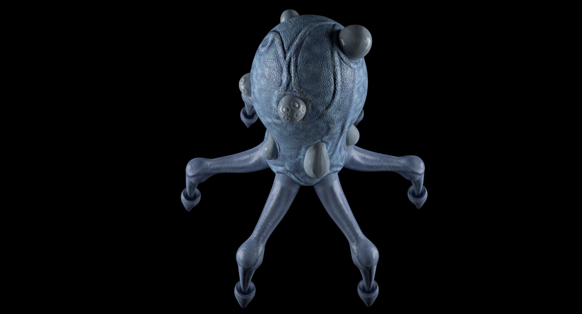 3D Model Squid Monster - TurboSquid 1311279
