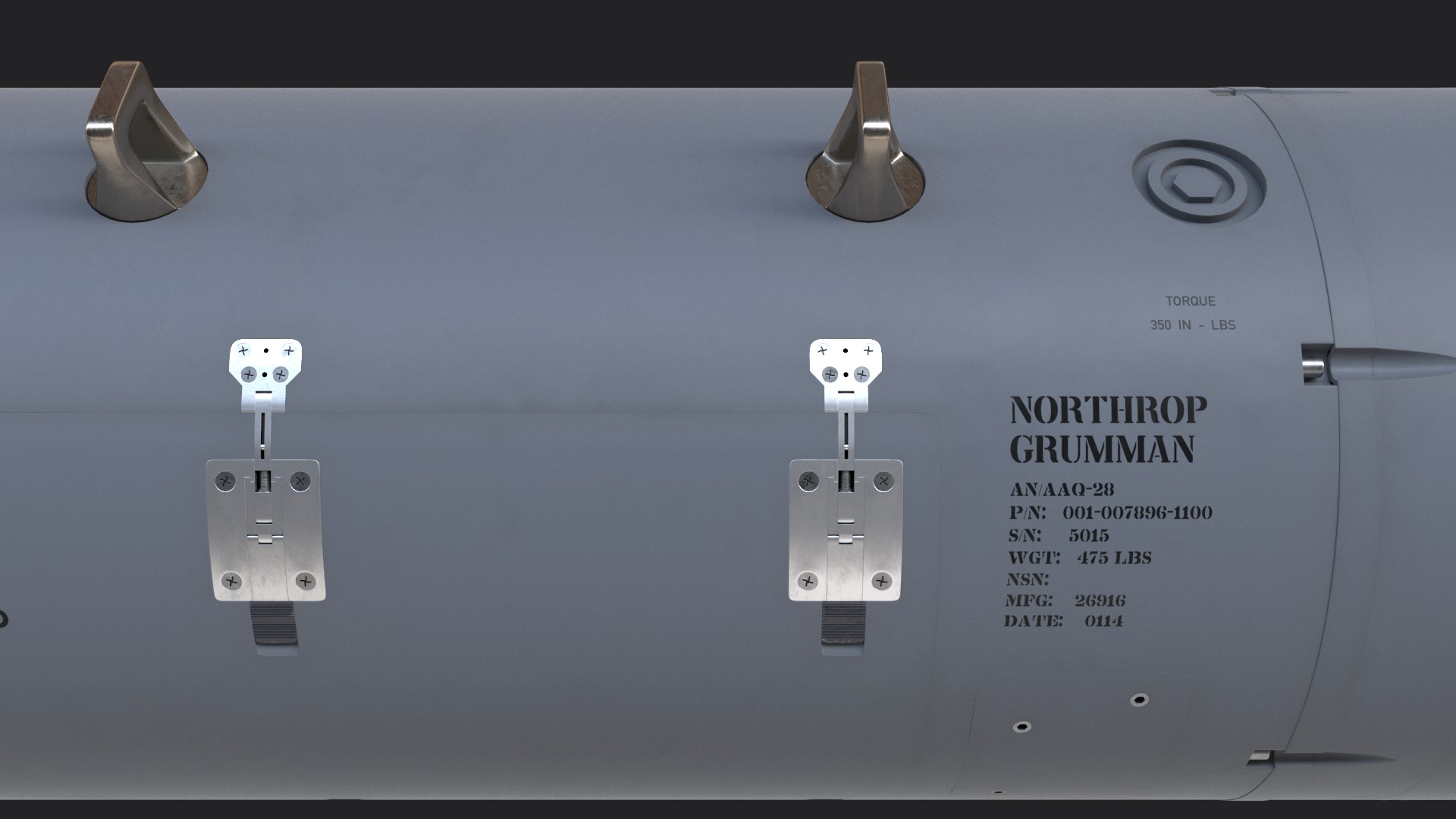 AN/AAQ-28(V) LITENING Model - TurboSquid 1726120